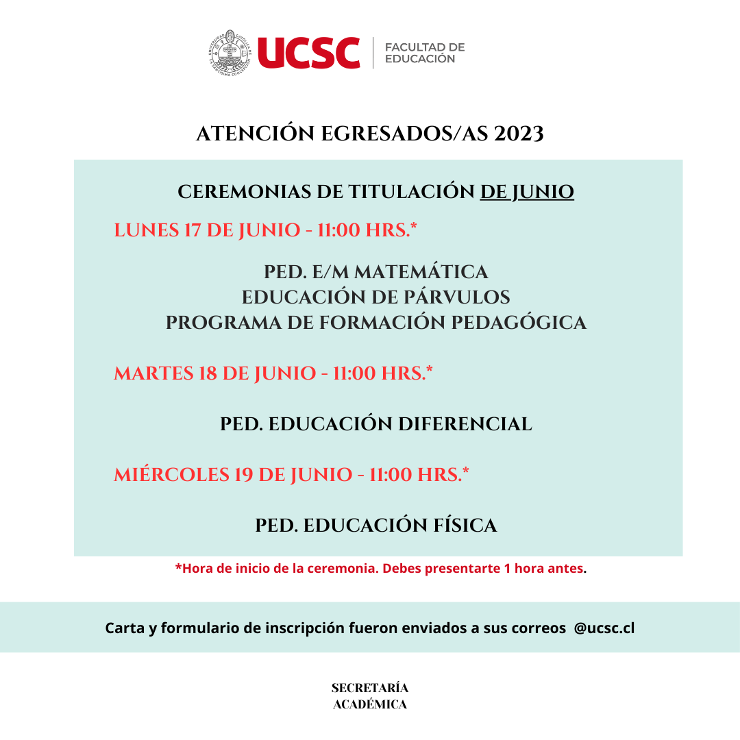 Home - UCSC Facultades Educación